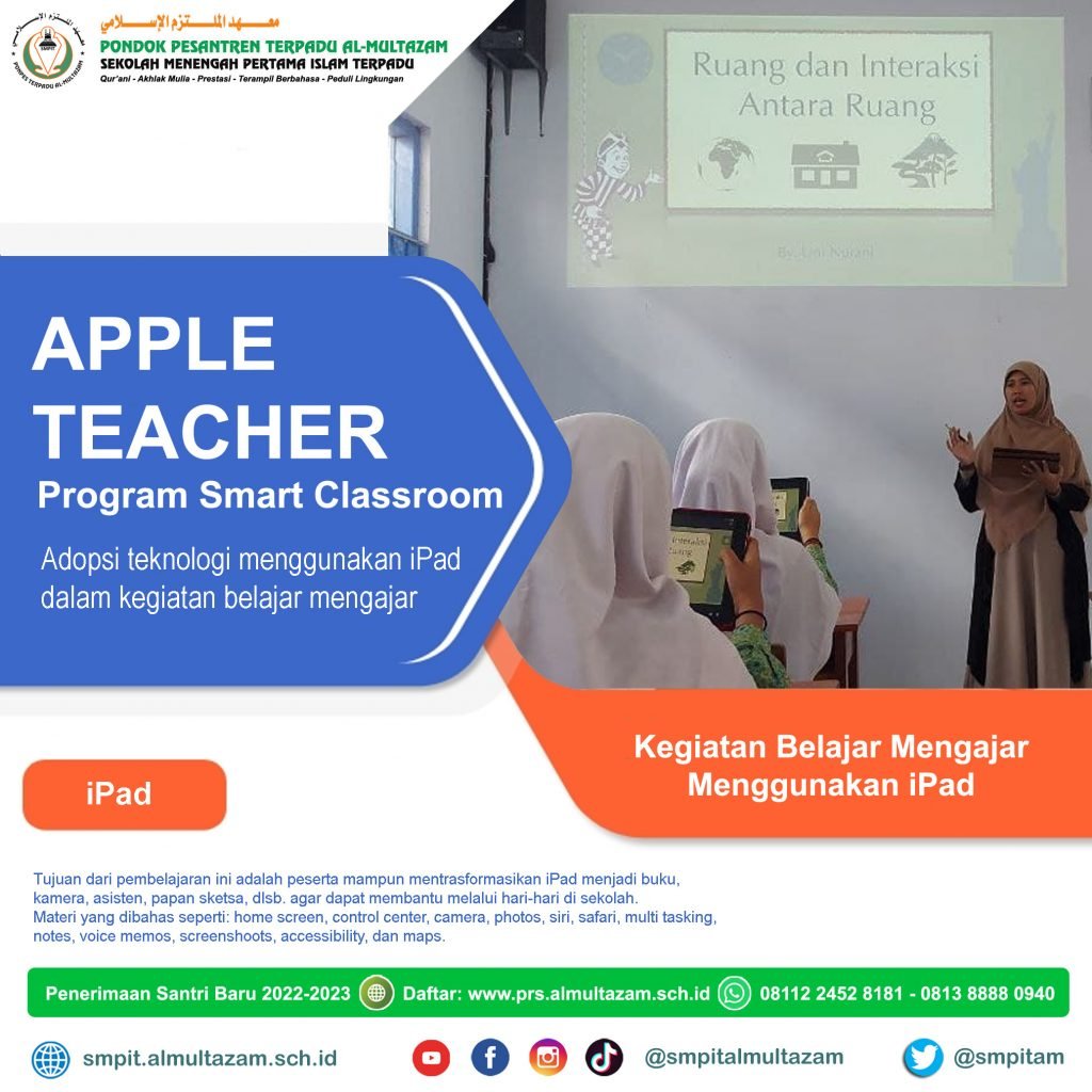 PEMBELAJARAN MENGGUNAKAN iPAD